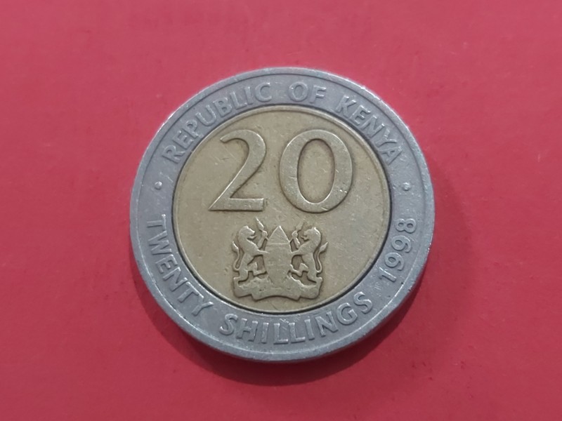 Kenija - 20 shilling 1998 god