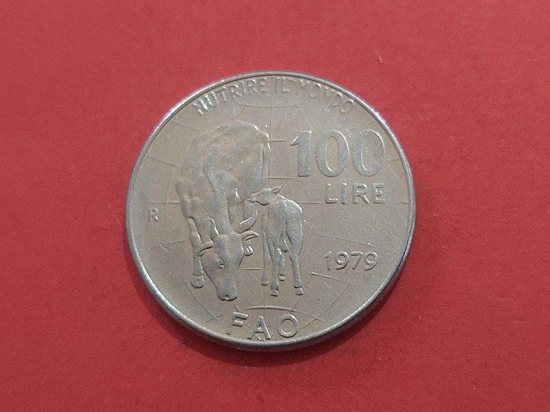 Italija - 100 lira 1979 god FAO