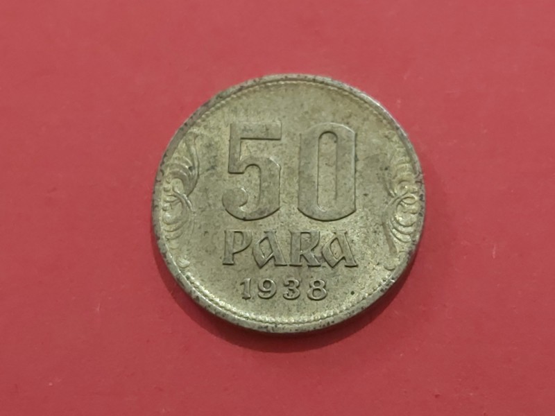 Kraljevina - 50 para 1938 god