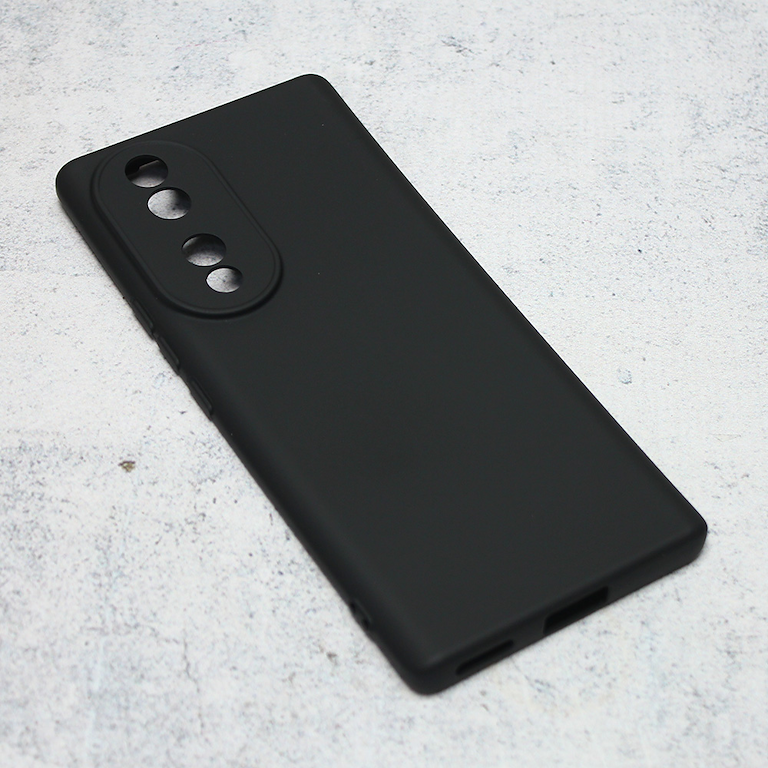 Zastitna maska (futrola) Teracell Giulietta - Huawei Honor 70 mat crna