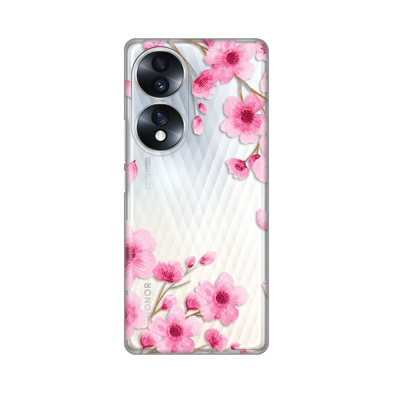 Zastitna ultra tanka (skin) maska / futrola PRINT - Huawei Honor 70 Rose flowers