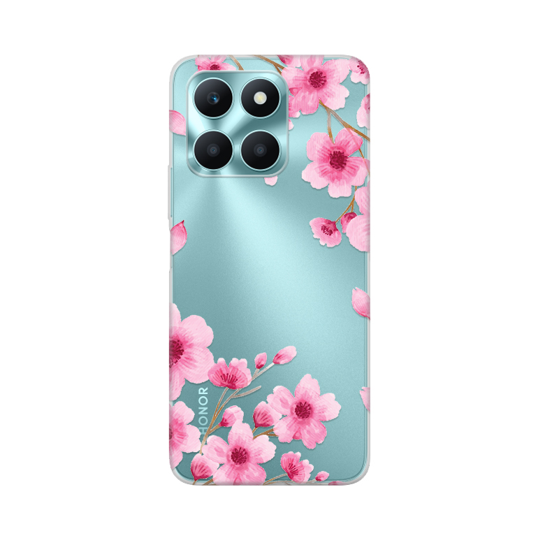 Zastitna ultra tanka (skin) maska / futrola PRINT - Huawei Honor X6a Rose Flowers