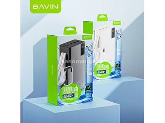 Bavin Power Bank 50000mAh 22.5W crna