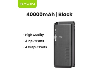 Bavin Power Bank 40000mAh crna