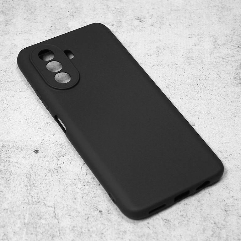 Zastitna maska (futrola) Teracell Giulietta - Huawei Nova Y70/Nova Y70 Plus mat crna