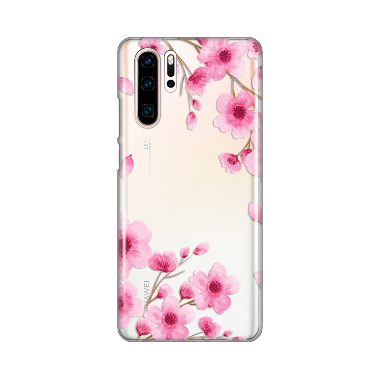 Zastitna ultra tanka (skin) maska / futrola PRINT - Huawei P30 Pro Rose flowers