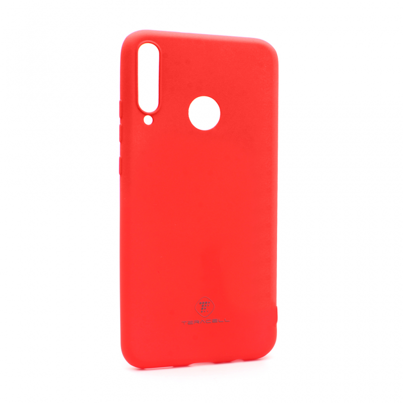 Zastitna maska (futrola) Teracell Giulietta - Huawei P40 Lite E mat crvena