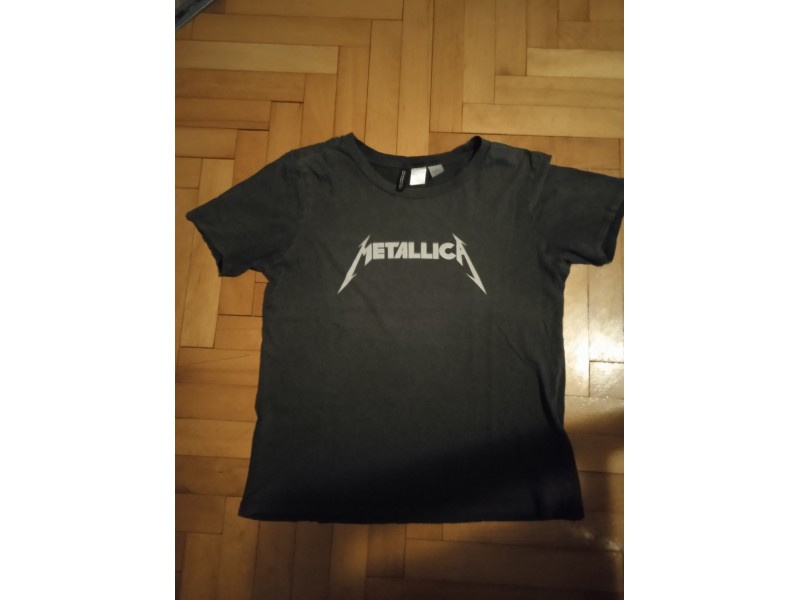 metallica graphic print bend majica