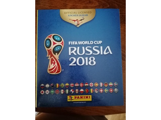 Panini - Album za slicice - Russia 2018 FIFA WORLD CUP