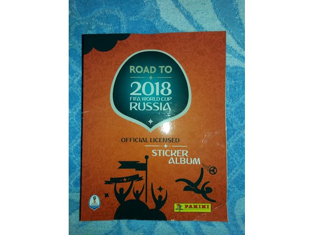 Panini - Album za slicice - Road to Russia 2018