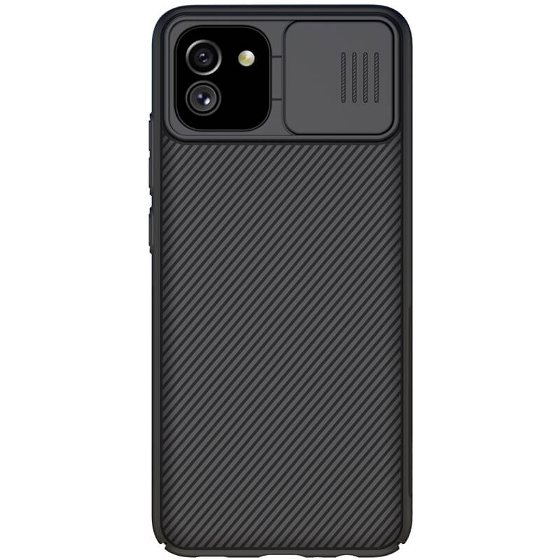 Zastitna maska (futrola) Nillkin CamShield - Samsung A035 Galaxy A03 crna