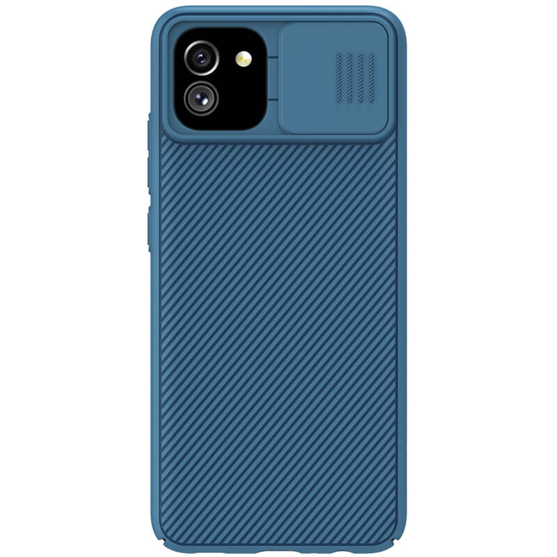 Zastitna maska (futrola) Nillkin CamShield - Samsung A035 Galaxy A03 plava