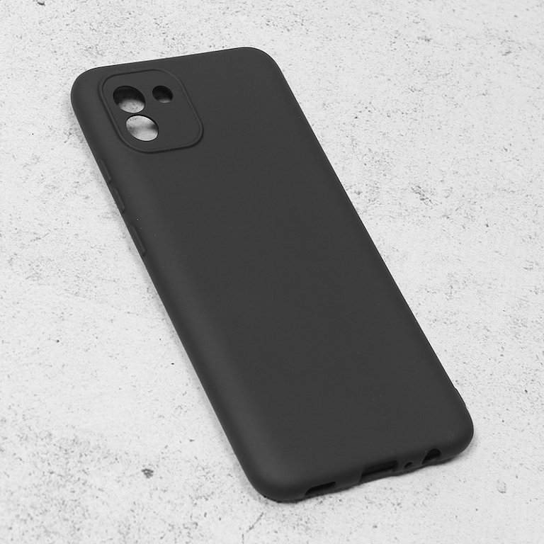 Zastitna maska (futrola) Teracell Giulietta - Samsung A035 Galaxy A03 mat crna