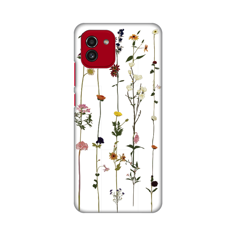 Zastitna ultra tanka (skin) maska / futrola PRINT - Samsung A035 Galaxy A03 Flower