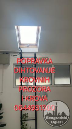 Dihtovanje|KROVNIH|prozora Popravka