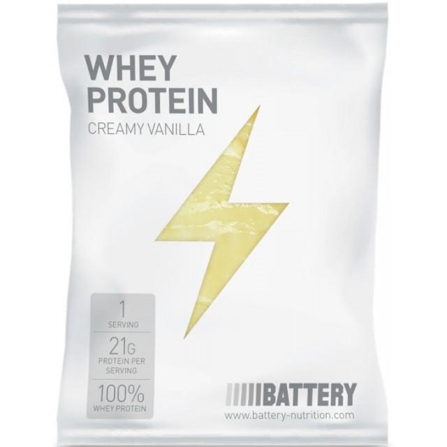 BATTERY WHEY PROTEIN VANILA 30G