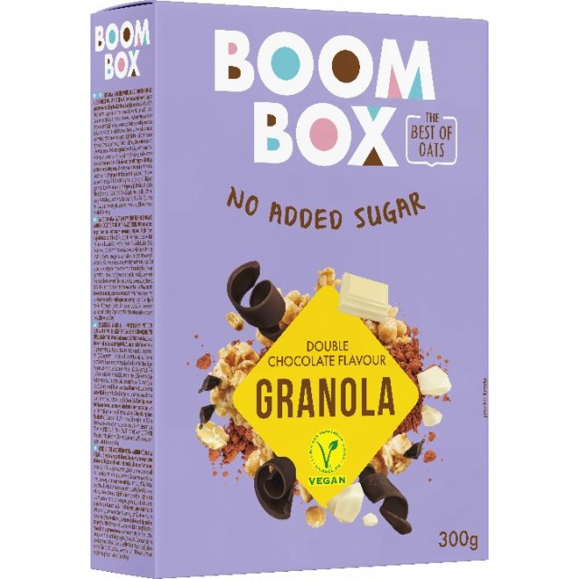 BOOM BOX OVSENA GRANOLA DOUBLE ČOKOLADA 300G