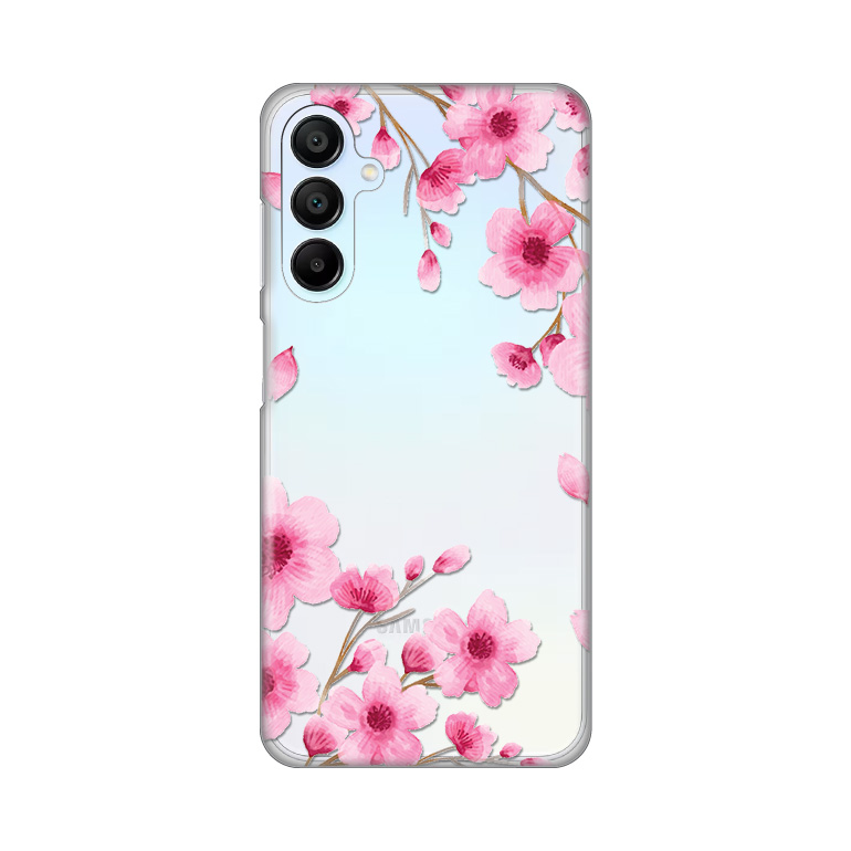 Zastitna ultra tanka (skin) maska / futrola PRINT - Samsung A156 Galaxy A15 5G Rose Flowers