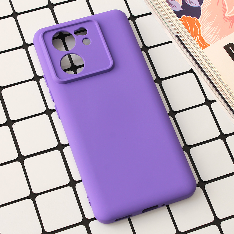 Zastitna maska (futrola) Nano Silikon - Xiaomi 13T/13T Pro ljubicasta
