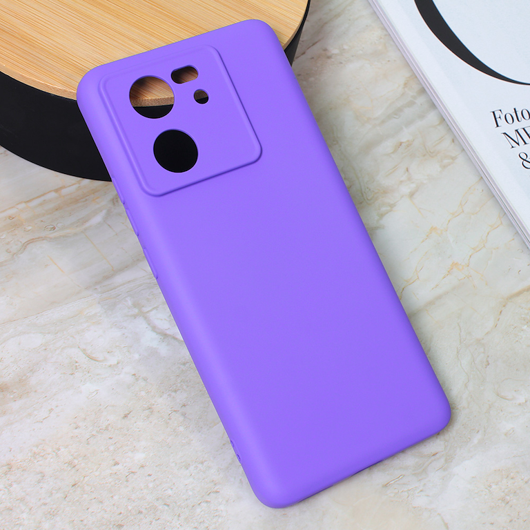 Zastitna maska (futrola) Teracell Giulietta - Xiaomi 13T/13T Pro mat ljubicasta