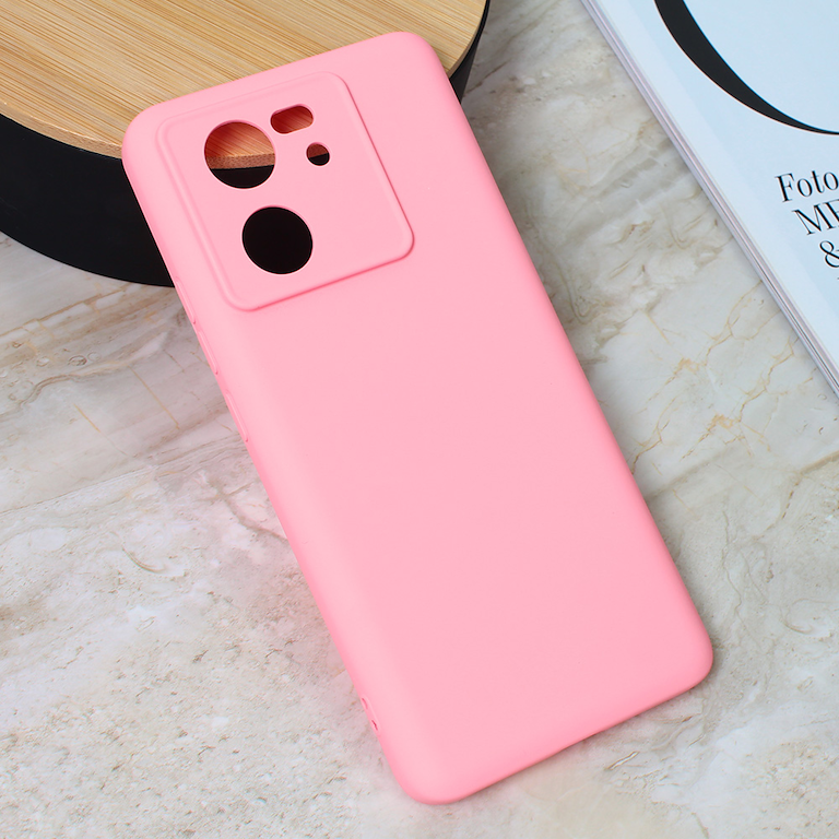 Zastitna maska (futrola) Teracell Giulietta - Xiaomi 13T/13T Pro mat roze