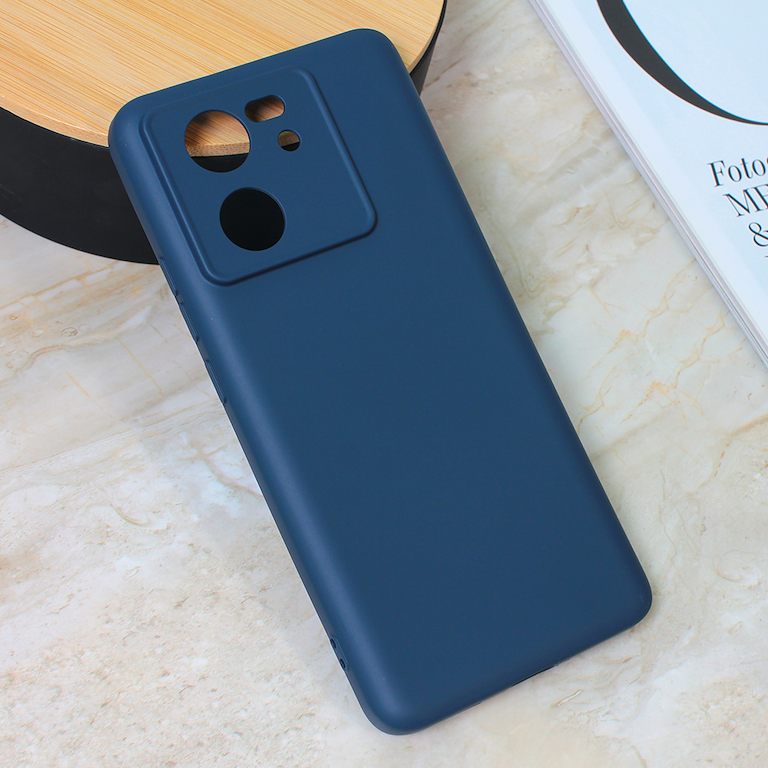 Zastitna maska (futrola) Teracell Giulietta - Xiaomi 13T/13T Pro mat tamno plava