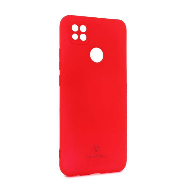 Zastitna maska (futrola) Teracell Giulietta - Xiaomi Redmi 9C/Redmi 10A mat crvena