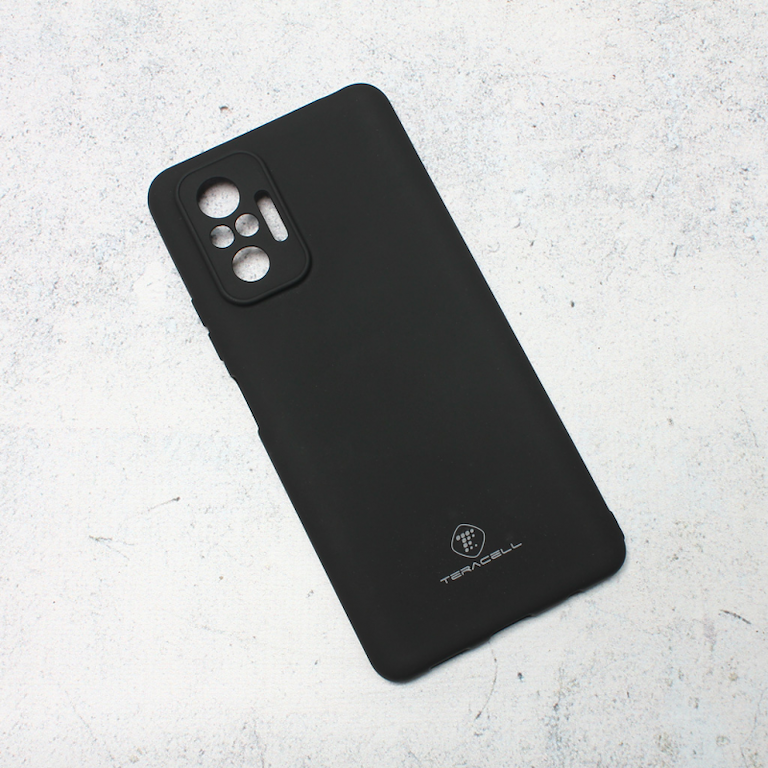 Zastitna maska (futrola) Teracell Giulietta - Xiaomi Redmi Note 10 Pro/Redmi Note 10 Pro Max mat crna