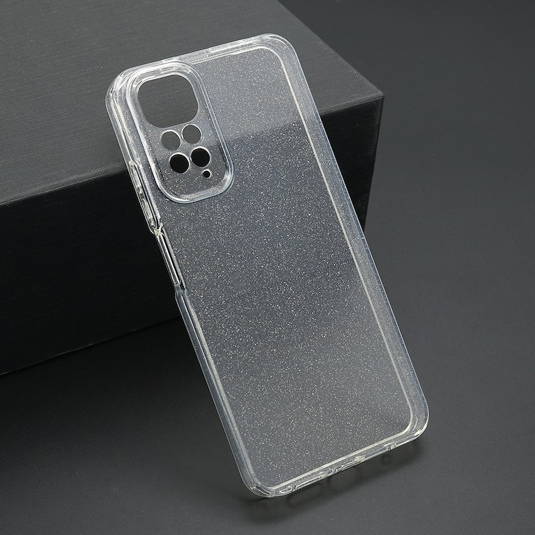 Zastitna maska (futrola) SPARKLING - Xiaomi Redmi Note 11/Redmi Note 11s providna (MS)