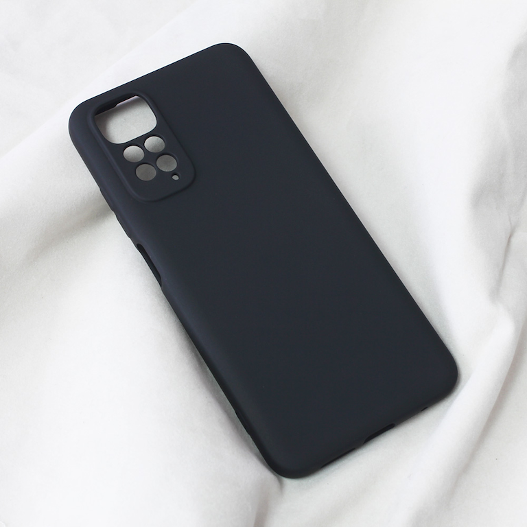 Zastitna maska (futrola) Teracell Soft Velvet - Xiaomi Redmi Note 11/Redmi Note 11s crna