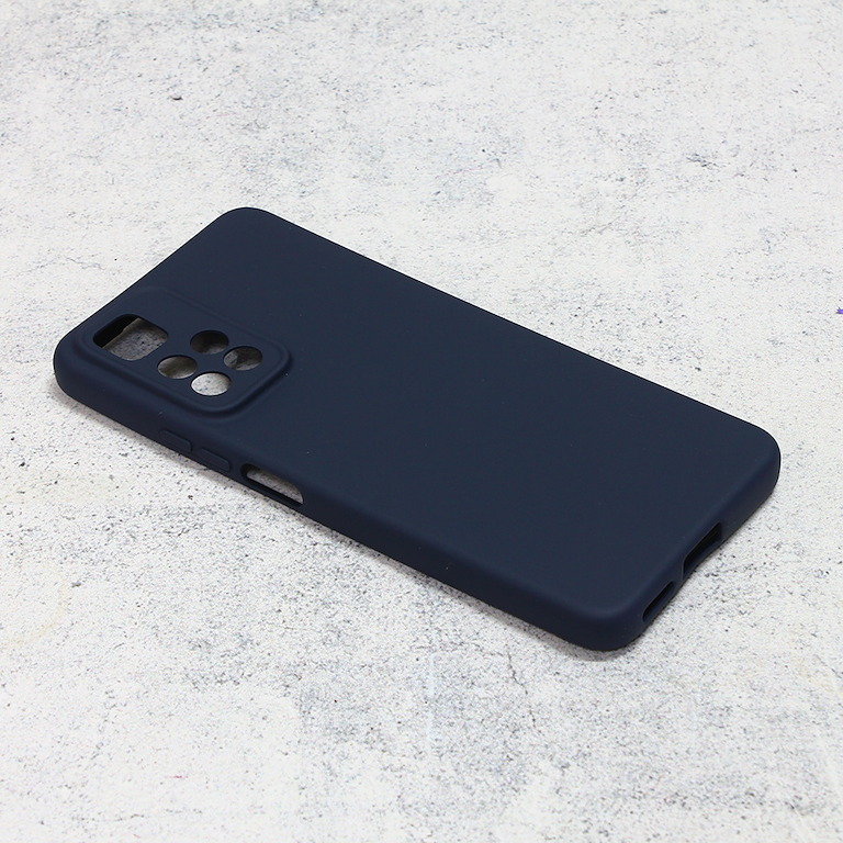 Zastitna maska (futrola) Teracell Giulietta - Xiaomi Redmi Note 11 Pro Plus/Poco X4 NFC mat tamno plava