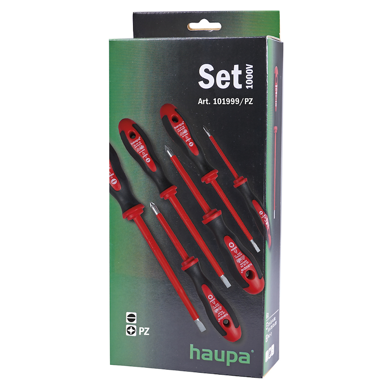 Haupa – Set odvtaka/PZ, VDE, 6 komada – H101999PZ