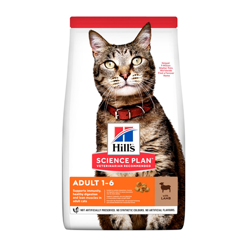 Hill’s Science Plan Adult Cat Lamb 1.5kg