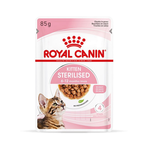 Royal Canin Sterilised Kitten sosić za sterilisane mačiće 85g