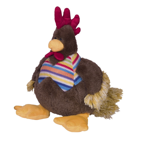 NOBBY Plush Squeaky Igračka za pse plišana petao 27cm 50372