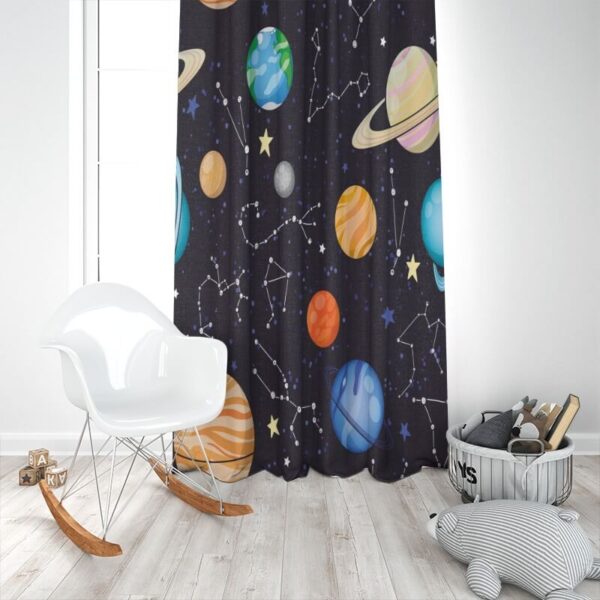 Dečiji draper Cosmos (Jedno krilo) – 140x250cm, D-055