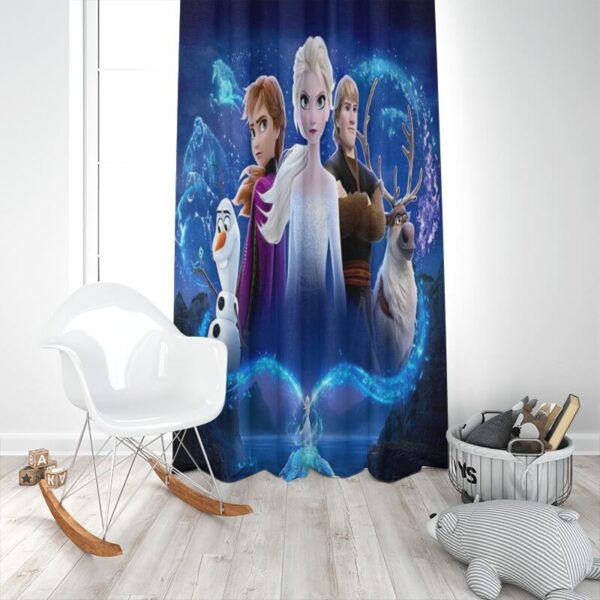 Dečiji draper Frozen (Jedno krilo) – 140x250cm, D-044