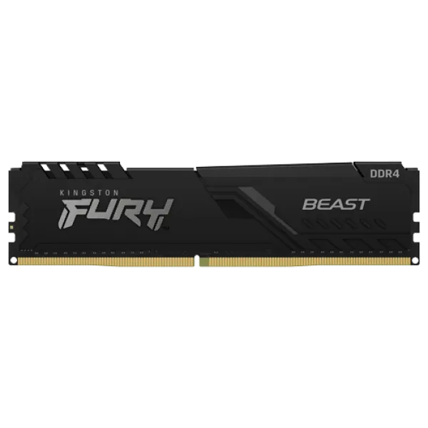 RAM DDR4 16GB 3200MHz Kingston Fury Beast Black KF432C16BB/16