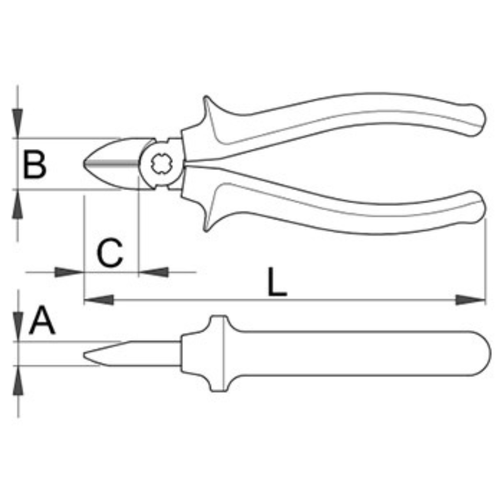 Unior – Sečice kose 461/4G 140mm – 608697