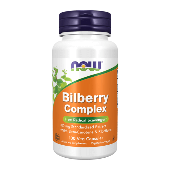 NOW® Foods Bilberry Complex 100kap