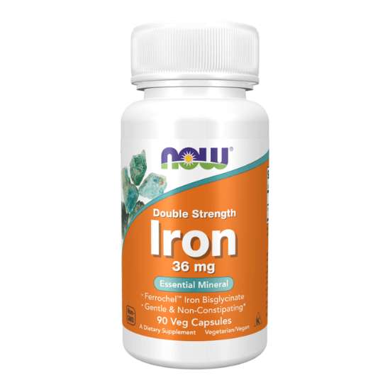 NOW® Foods Iron 36 mg 90kap