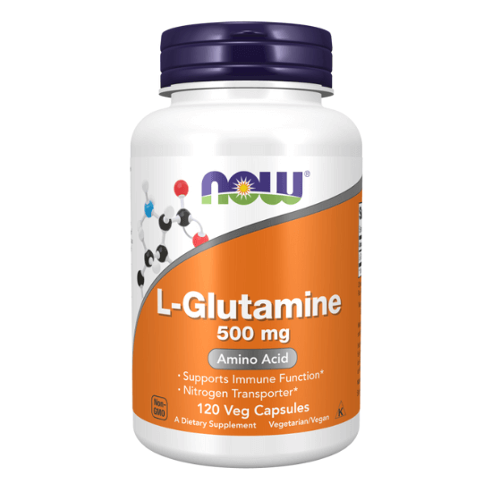 NOW® Foods L-Glutamine 500 mg 120kap