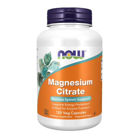 NOW® Foods Magnesium Citrate 120kap