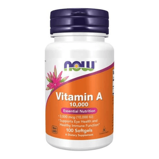 NOW® Foods Vitamin A 10000 IU 100kap