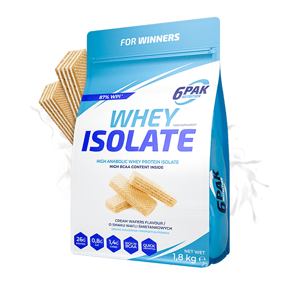 6PAK Whey Isolate 700g napolitanke