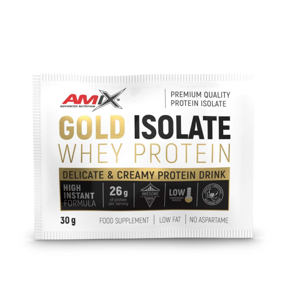 AMIX Gold Whey Protein Isolate 30g čokolada