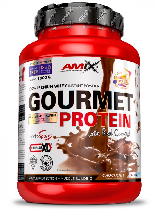 Amix® Gourmet Protein 1kg čokolada kokos