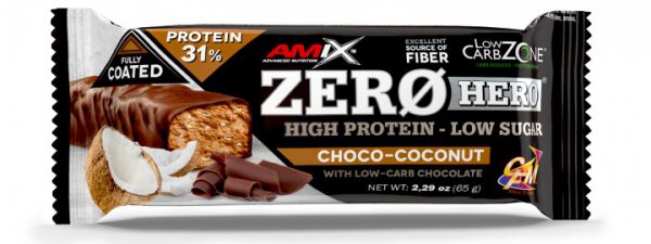 Amix™ Zero Hero 31% Protein Bar 65g