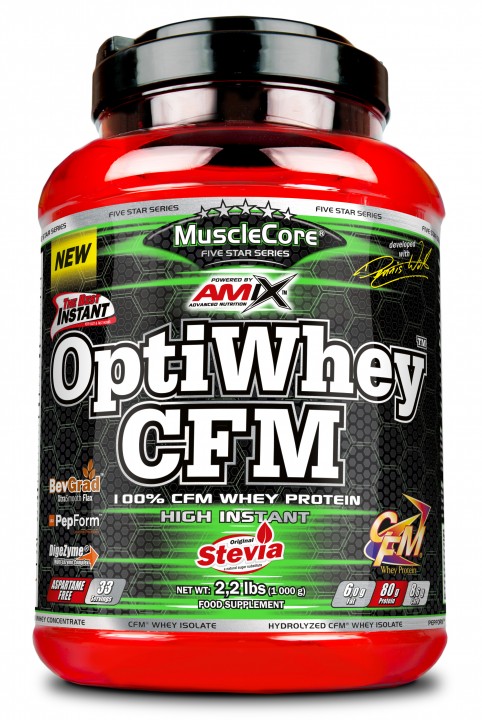 MuscleCore® DW OPTI-Whey® CFM® 1kg Double Dutch Chocolate