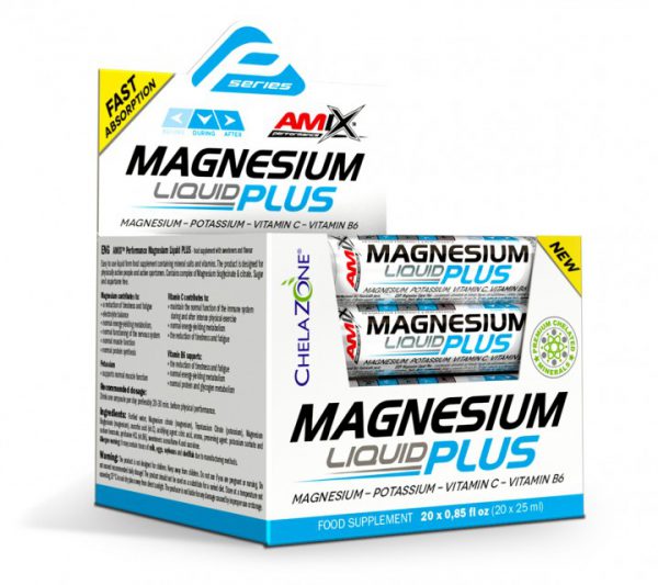 AMIX Magnesium Liquid+ 20x25ml